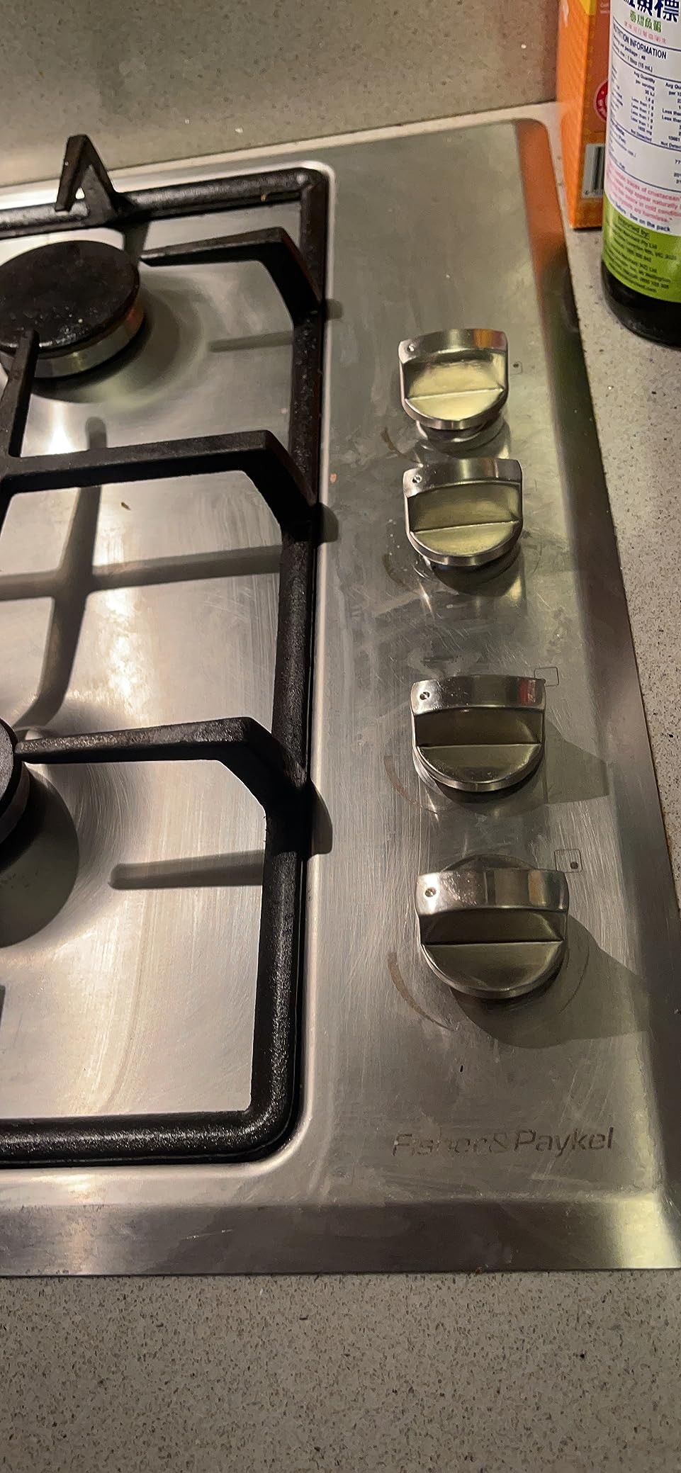 Stove Knob, 5 Packs 6mm Zinc Alloy D-Shaped Control Knob Oven Switch ...