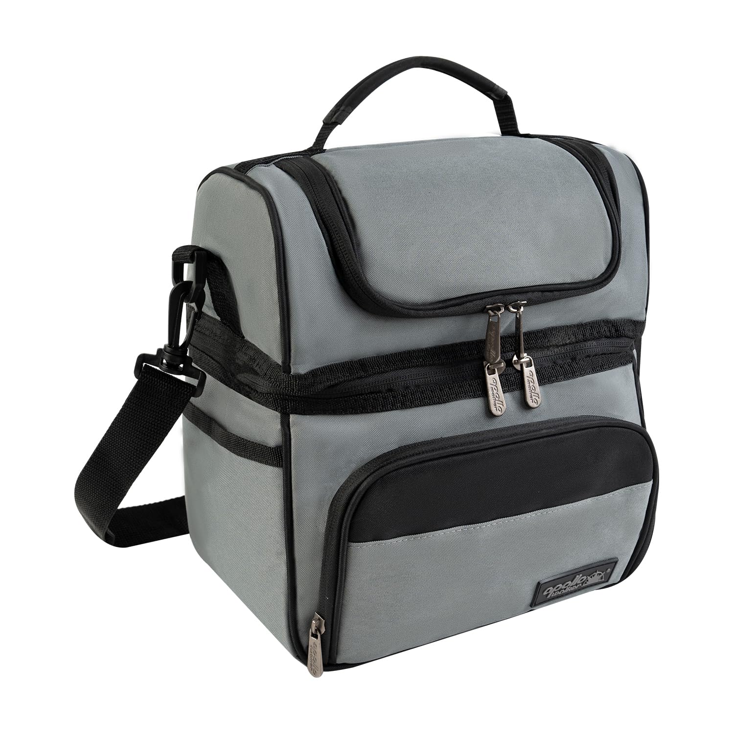 Amazon.com: apollo walker Dual Compartment Lunch Bag Leakproof ...