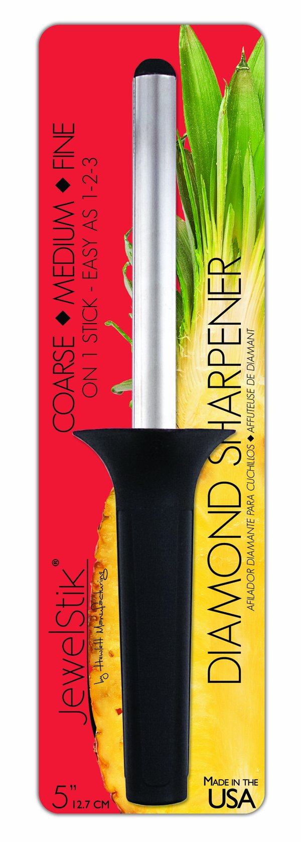 Amazon.com: Jewelstik PS123 5-Inch Diamond Knife Sharpener, Black: Home ...