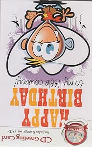 Amazon.com : CD Greeting Card Happy Birthday (6x9) : Office Products ...