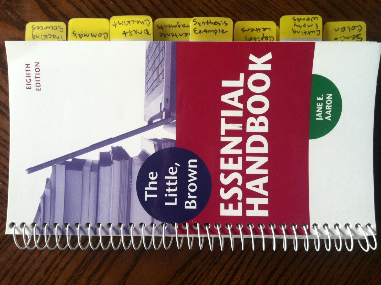 The Little, Brown Essential Handbook: Jane E. Aaron: 9781269890823 ...