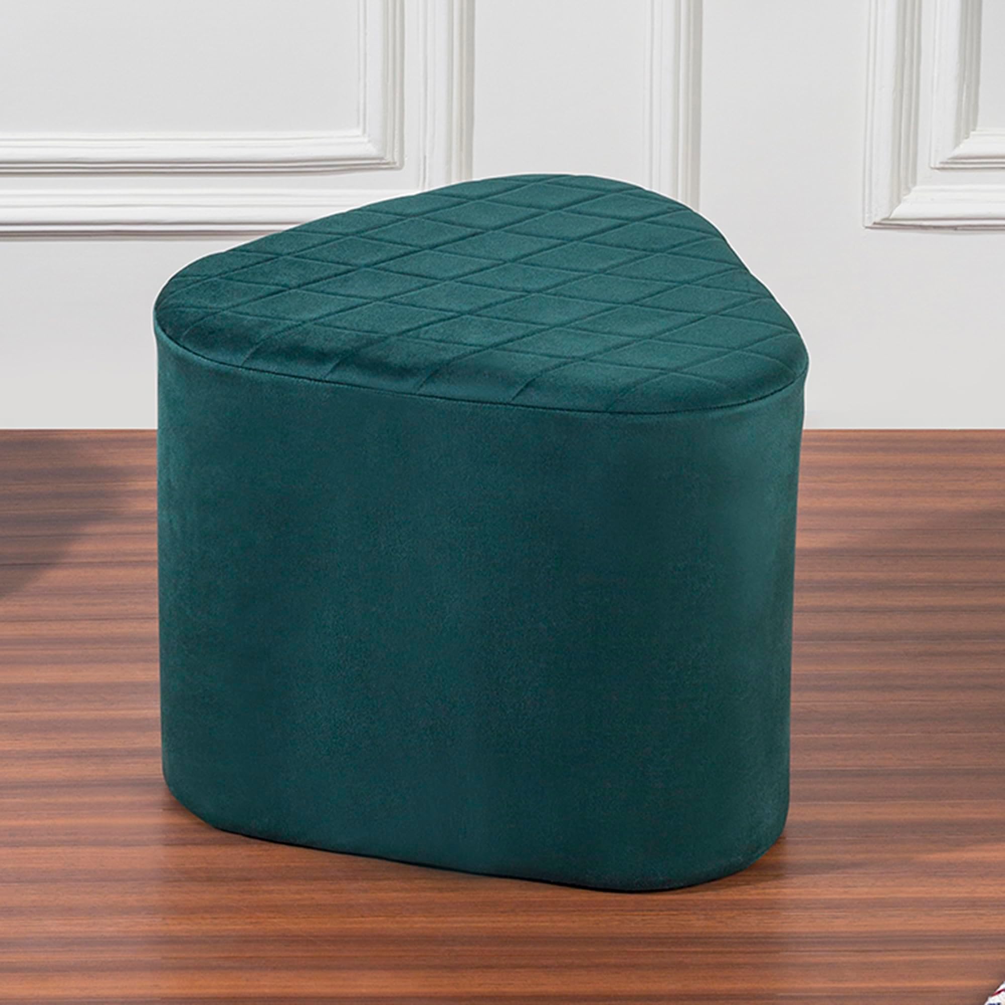 ROUNDHILL FURNITURE Ottoman Pouffes Sitting Mudda with Backrest for ...