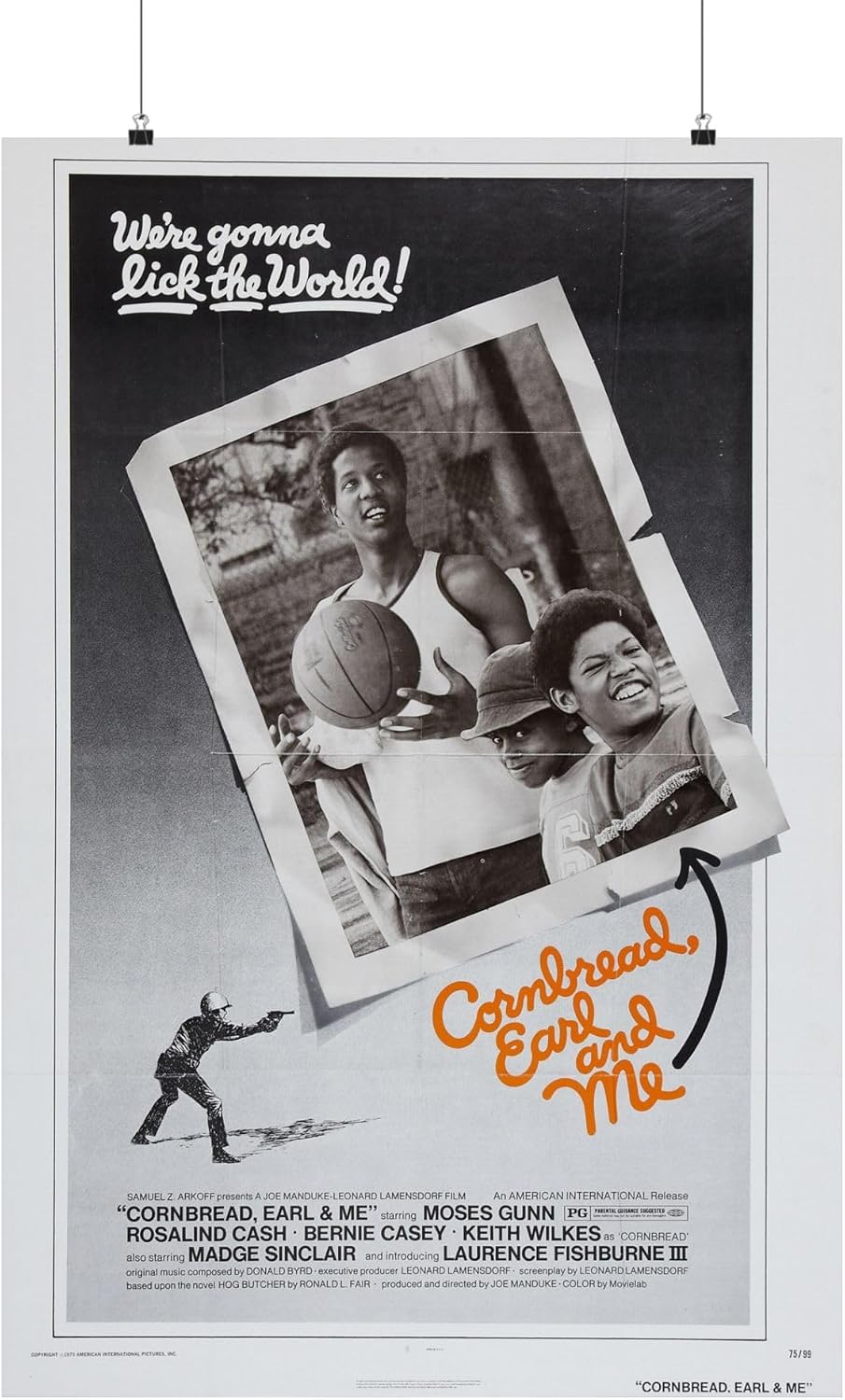 Amazon.com: CORNBREAD, EARL AND ME 1975 - Paper Movie Poster: Posters ...