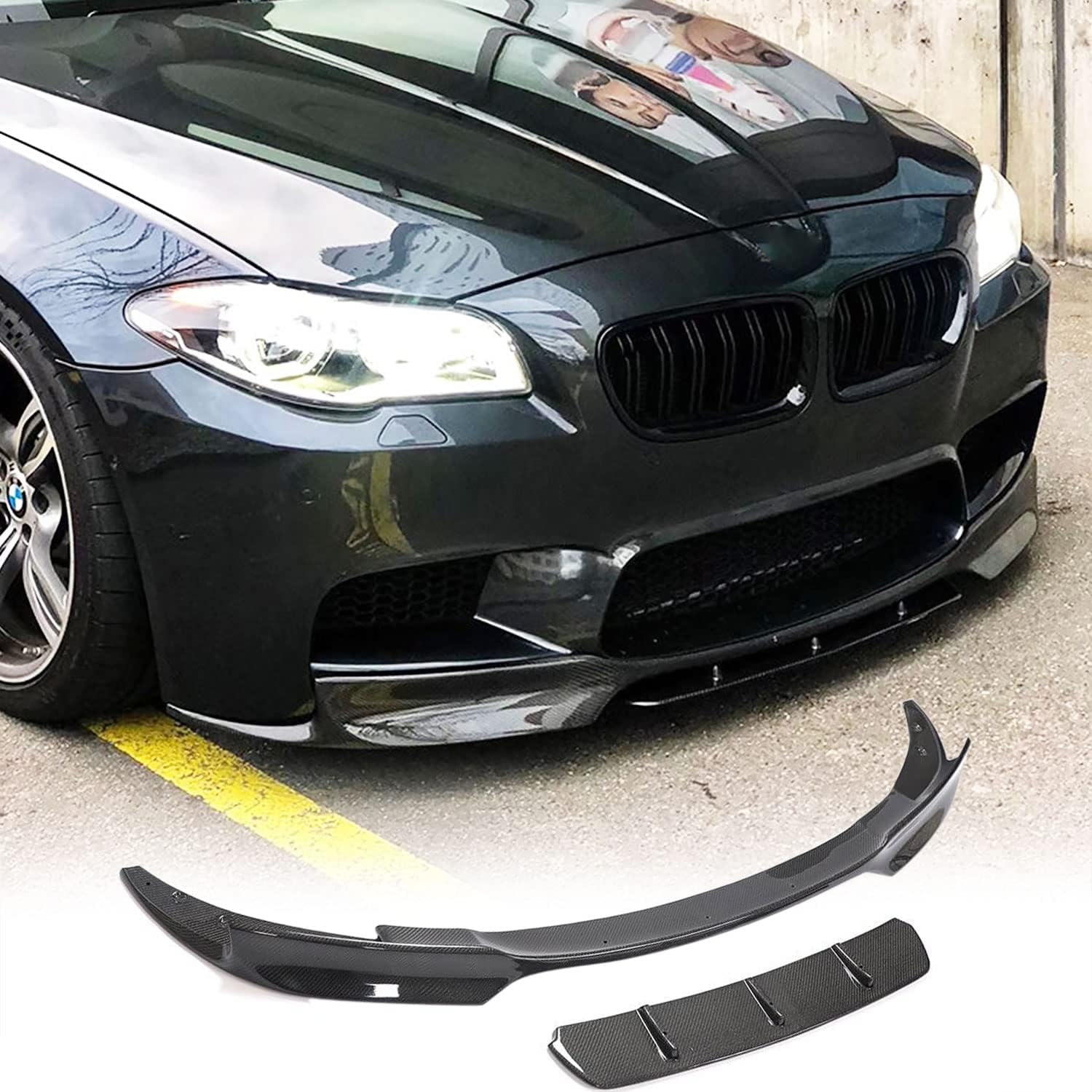 Amazon.com: Rear Diffuser Compatibility with 2011-2016 5 Series F10 M5 ...