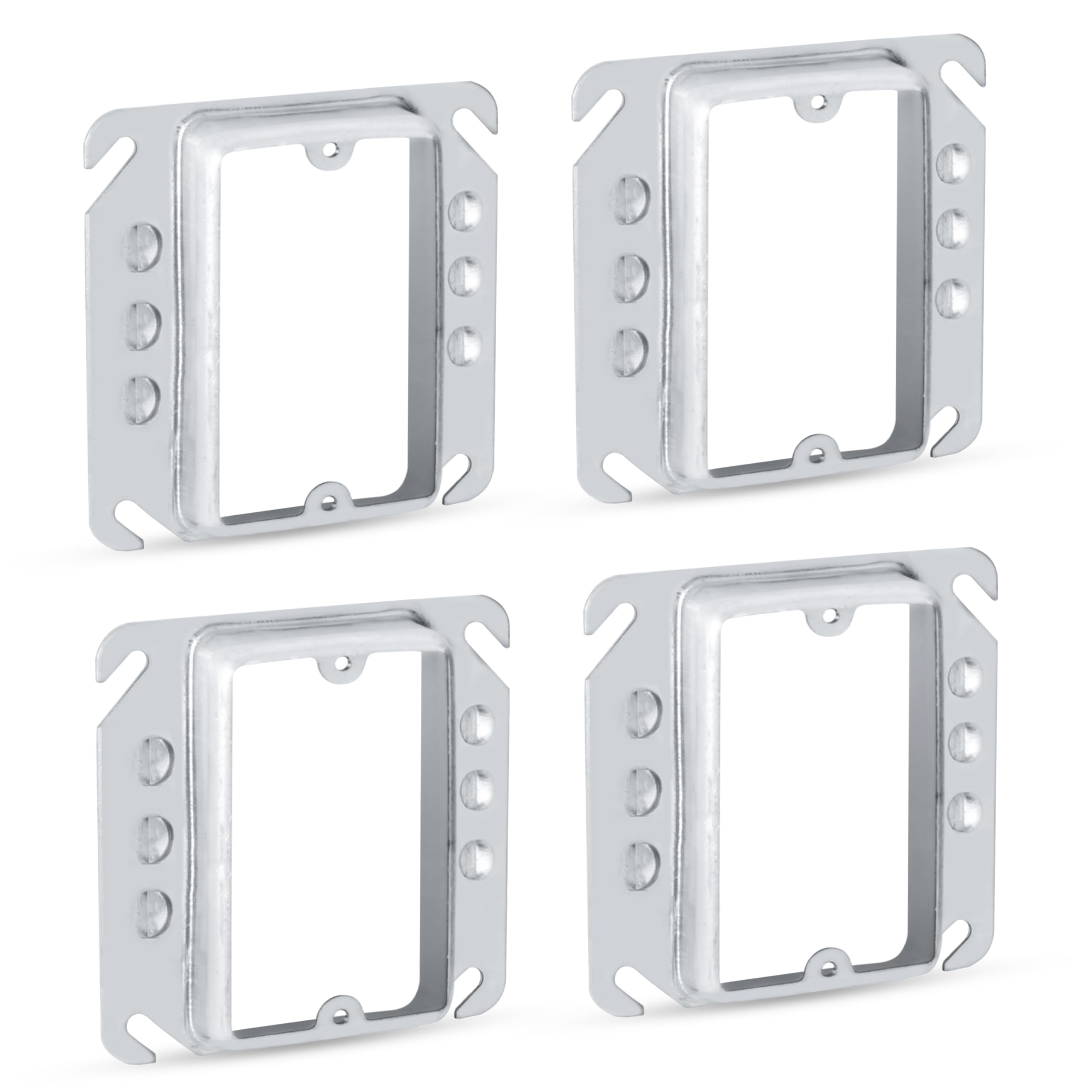 OHLECTRIC 4-Inch Square Single Gang Mud Ring Device made from ...