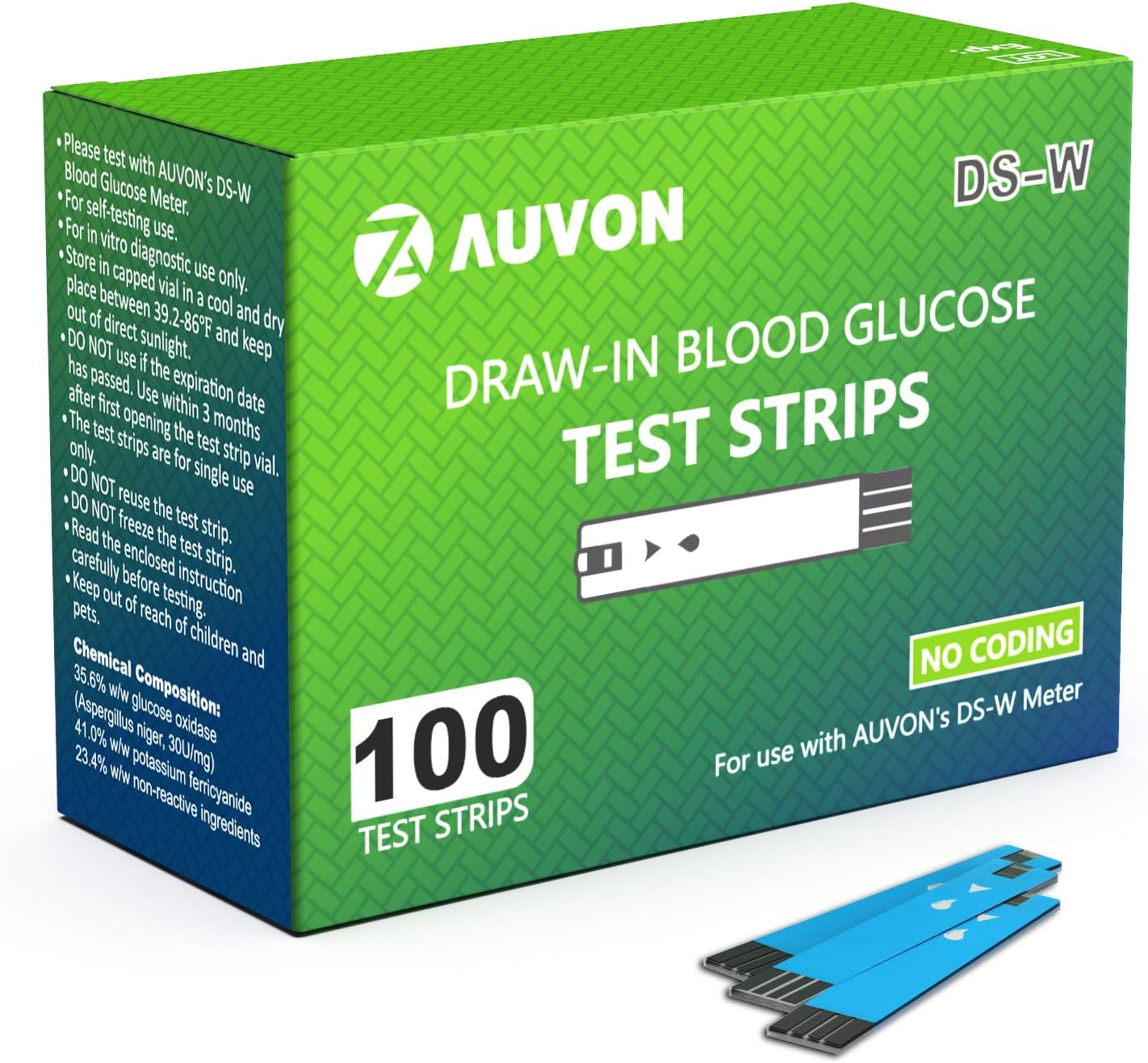 Amazon.com: On Call Express Blood Glucose Test Strips (50 Count ...
