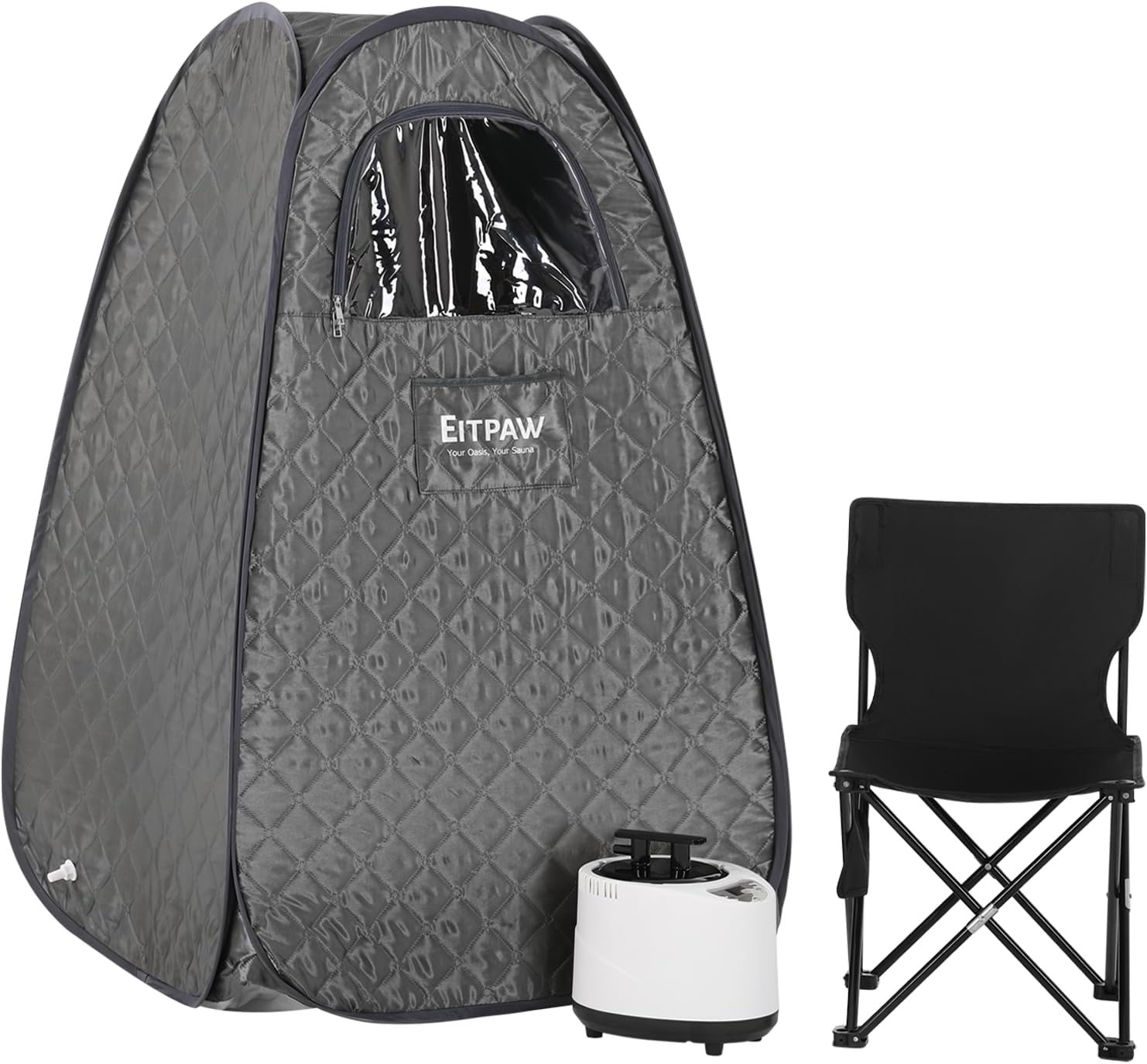 Amazon.com : Eitpaw Portable Sauna, Steam Sauna Tent Pop Up Sauna with ...