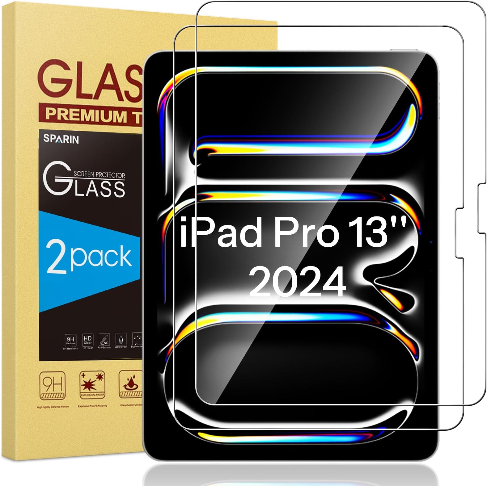 Amazon.com: SPARIN Screen Protector for iPad Pro 13 inch M4 7th ...