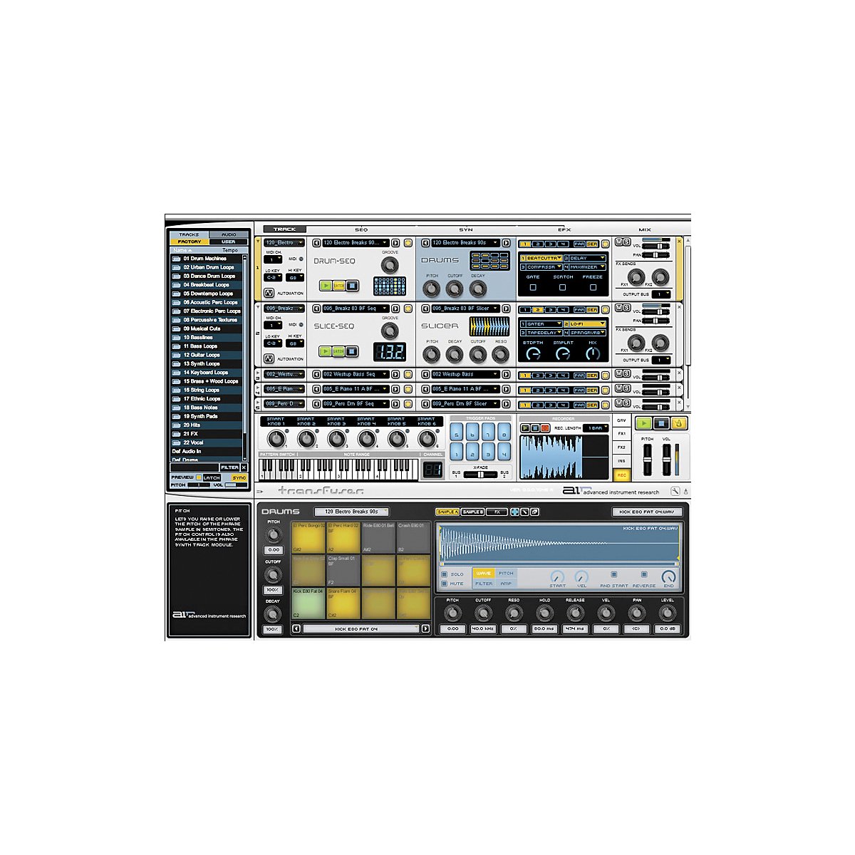Amazon.com: Digidesign Transfuser Virtual Instrument Software : Musical ...