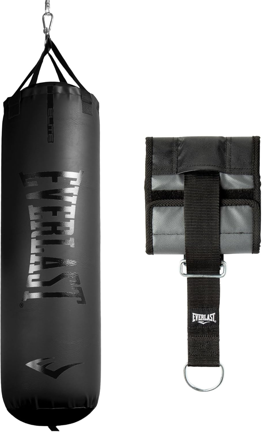 Amazon.com : Everlast Elite Punching Bag – Hanging Heavy Bag for Adults ...