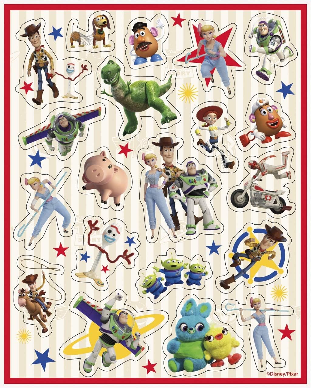 Amazon.com: Disney Pixar Toy Story Party Favors Stickers Pack ~ Bundle ...