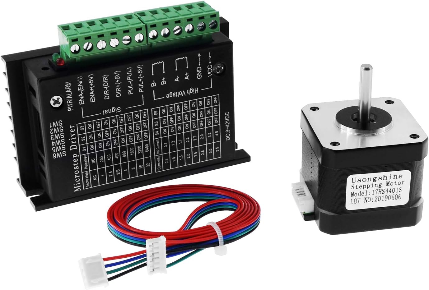 STEPPERONLINE pilote de moteur pas à pas/Stepper Motor Driver DM542T 1. ...