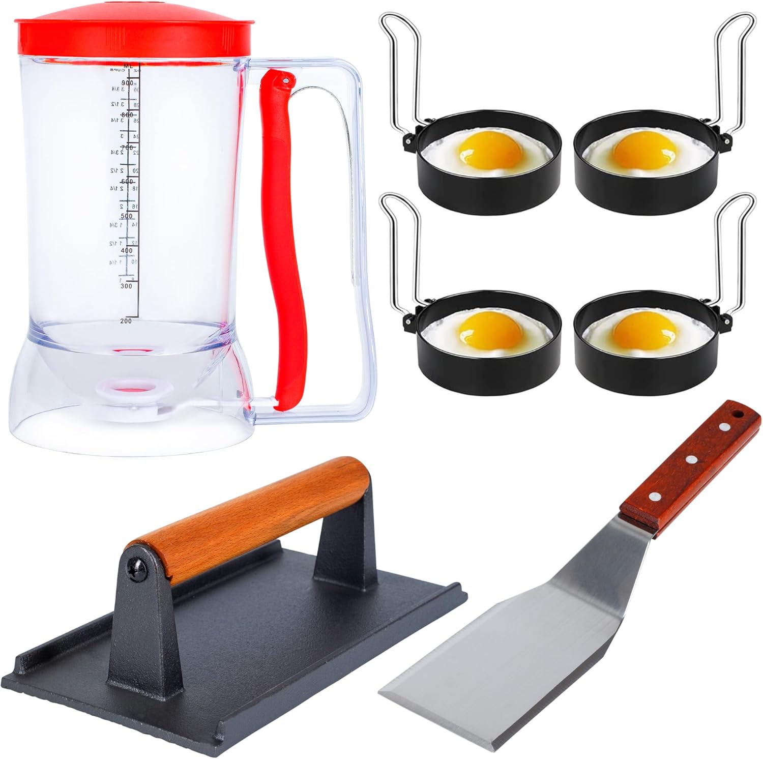 Amazon.com : Eggssentials Griddle Breakfast Kit Compatible with ...