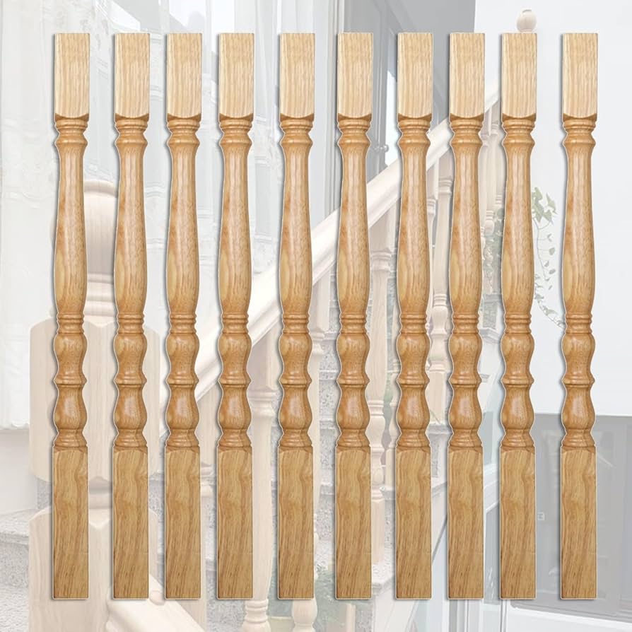 Hand Carved Wood Balusters For Stairs 4 Different Types Of Baluster