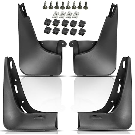 Amazon.com: A-Premium Set of 4PCS Mud Flaps Splash Guards Mudguards ...
