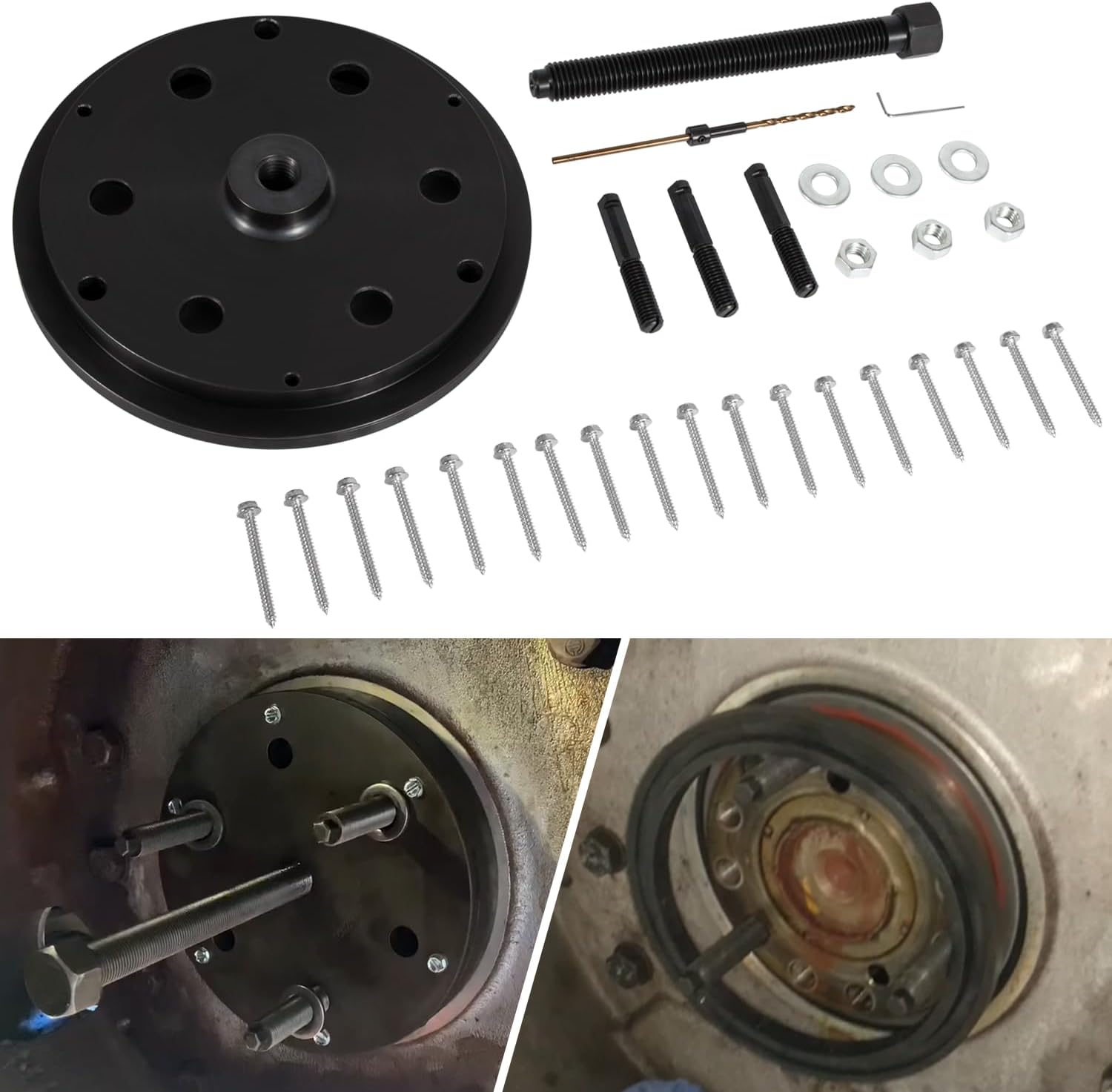 Amazon.com: 3163826 Rear Crankshaft Thick Wear Sleeve & Wet Flywheel ...