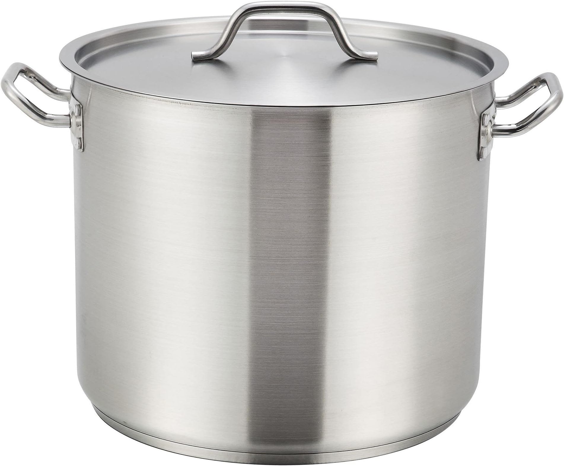 Amazon.com: 24 qt Aluminum Stock Pot with Spigot Spout + Lid Cover ...
