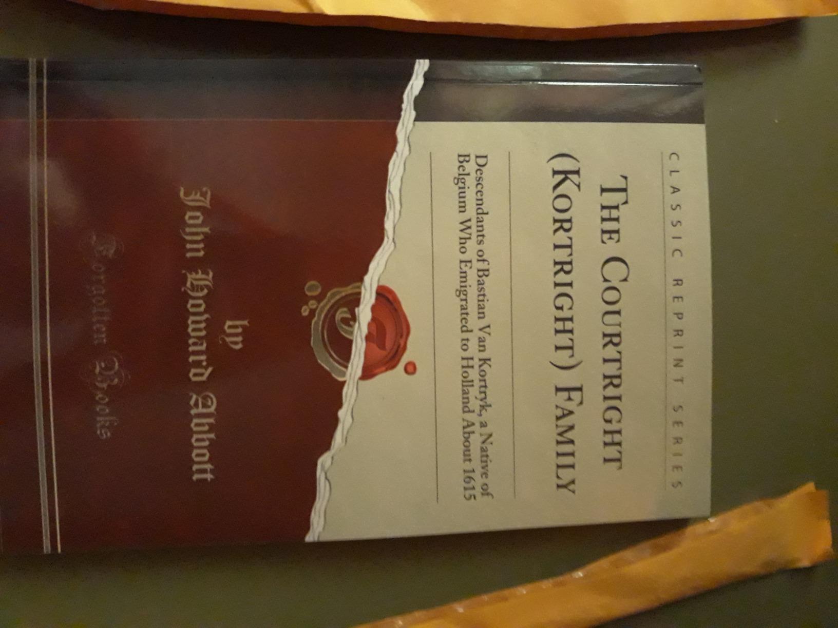 The Courtright (Kortright) family: descendants of Bastian Van Kortryk ...