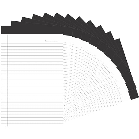 FlyBuy Hub - 12 Pieces A5 Size Note Pad, Premium Paper Ruled Rough Note ...