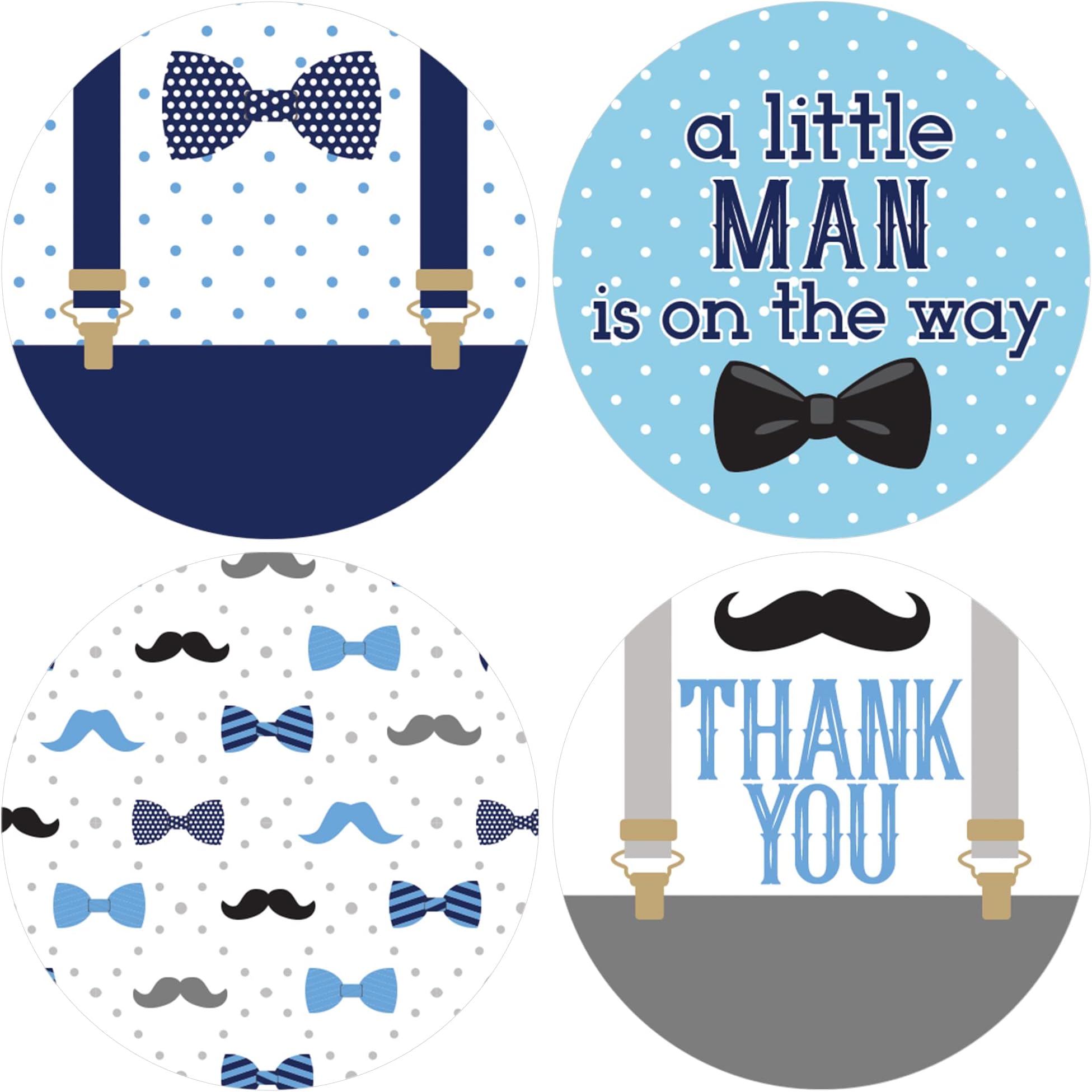 Amazon.com: 1.9 Inch Butterfly Thank You Stickers for Girl Baby Shower ...