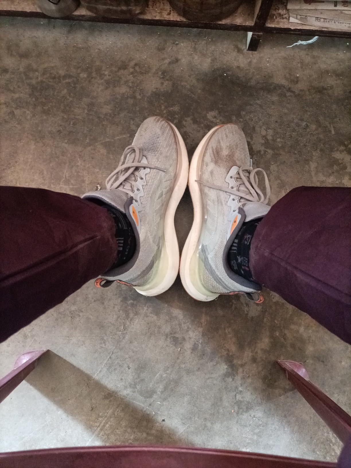 Buy ABROS Men's Maximus ASSG1265 ABS Hyperfuse Sports Shoes_Off White ...