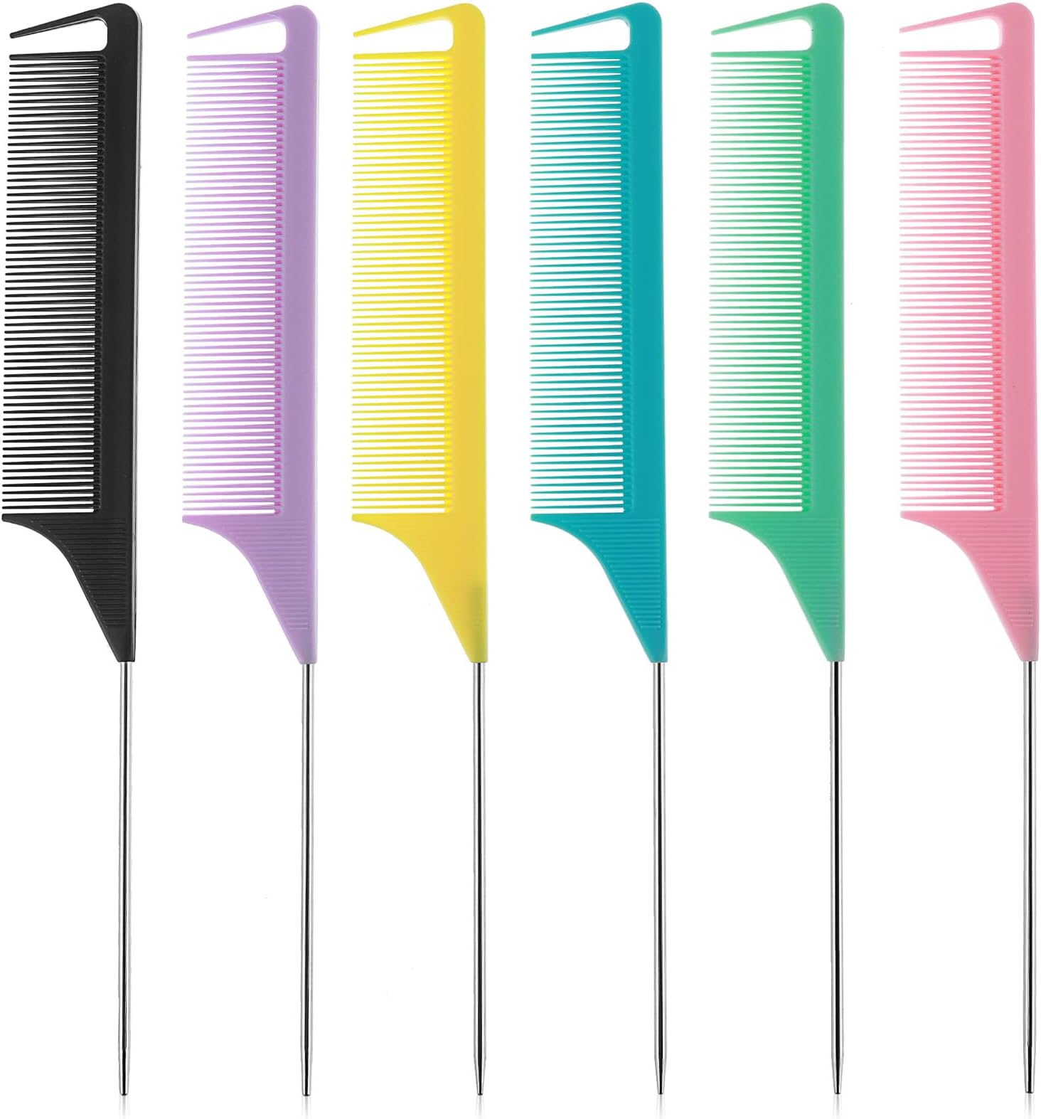 Amazon.com : Rat Tail Combs Parting Comb: 3Pcs Rat Tail Comb Set, Long ...