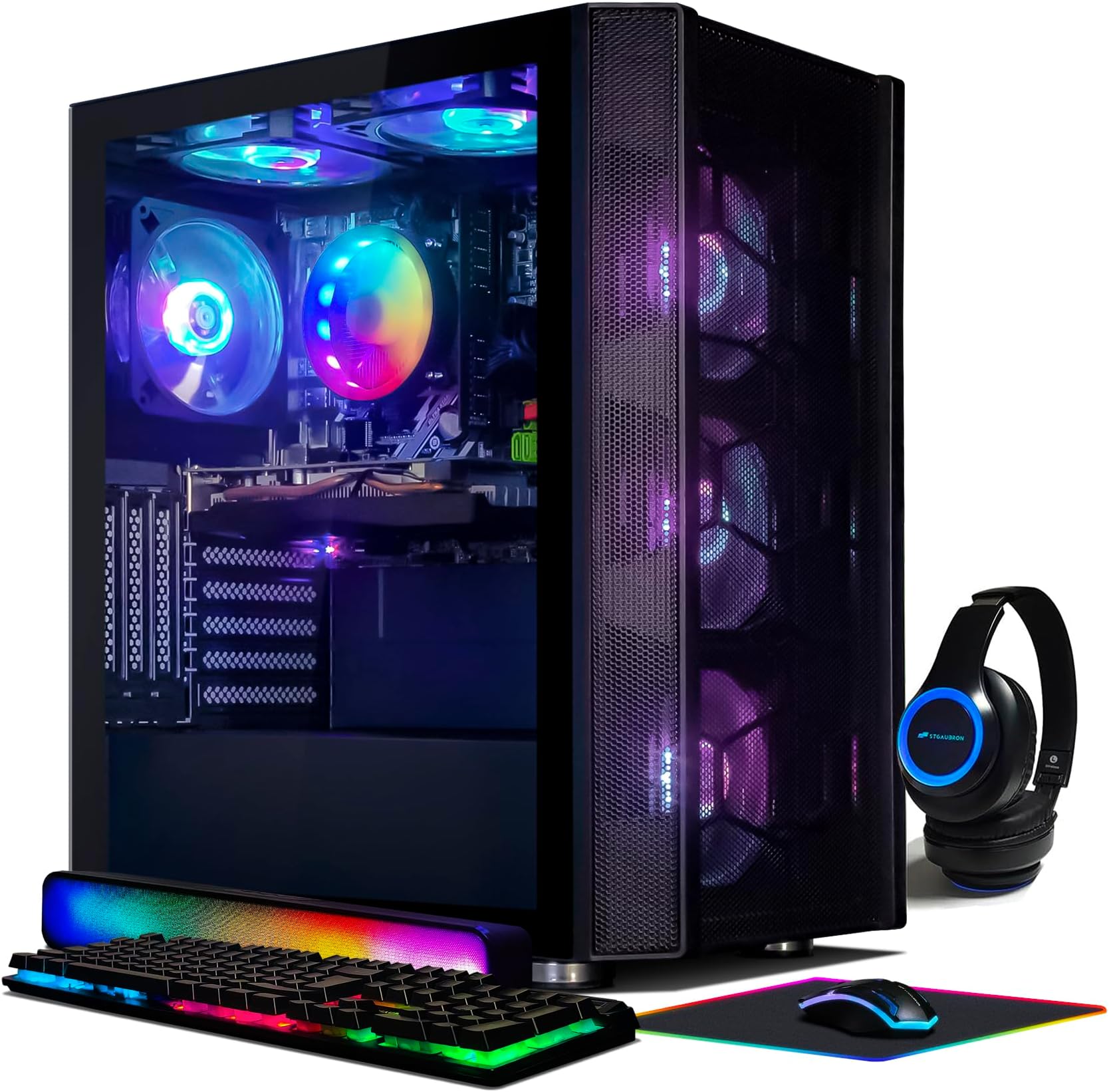 Amazon.com: STGAubron Desktop PC, Intel Core i7 up to 3.9G, GeForce RTX ...