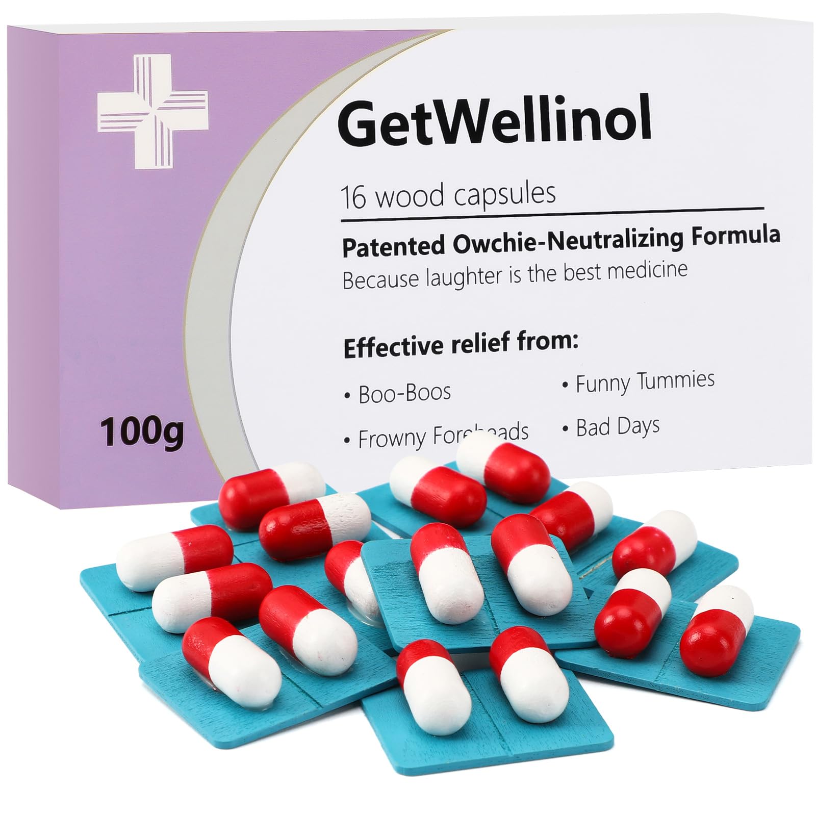 Amazon.com: JULEASEL Funny Get Well Soon Gifts, Prank Pill Box, Gag ...