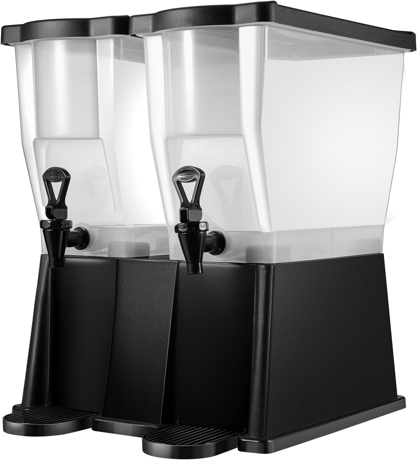 Amazon.com | Nosiny 2 Pcs 5 Gallon Plastic Round Beverage Dispenser ...