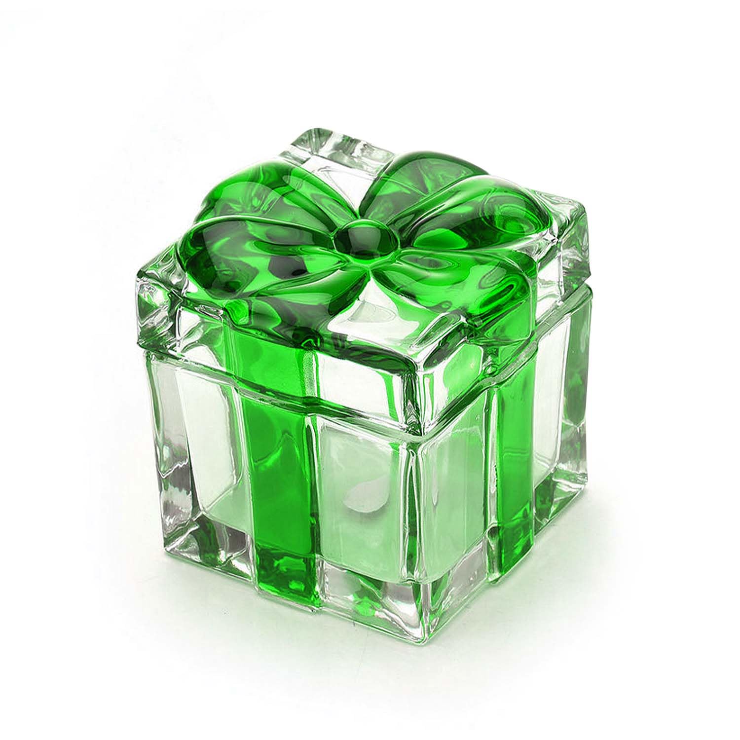 Amazon.com | Gkesgm Heavy Crystal Glass Sugar Bowl with Bowknot Lid ...
