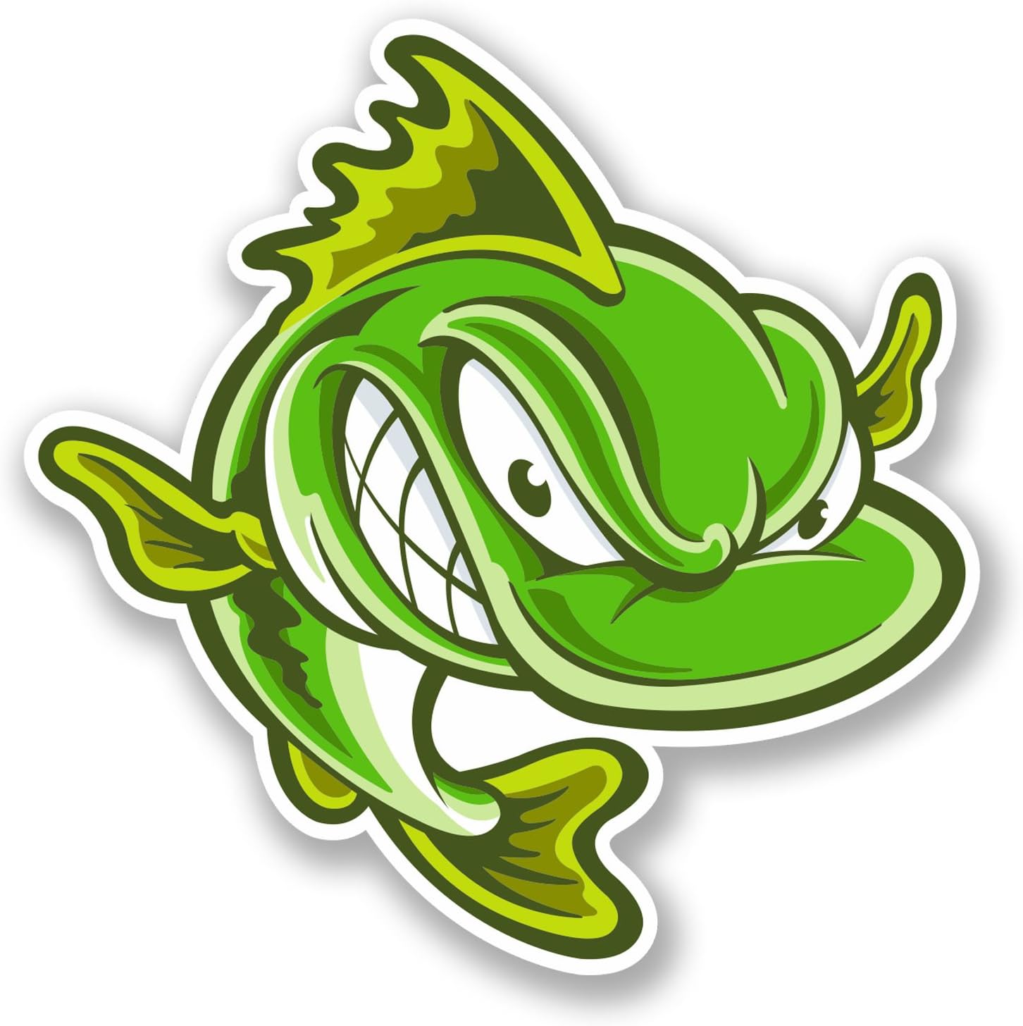 Carp Fishing Sticker, Fishing Decals for Truck Car Van Tackle Box ...