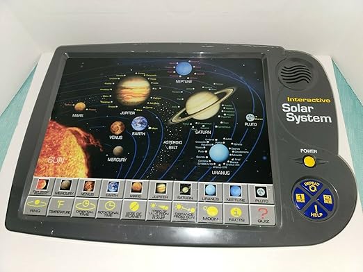 Amazon.com: Scientific Toys Interactive Solar System - Electronic ...