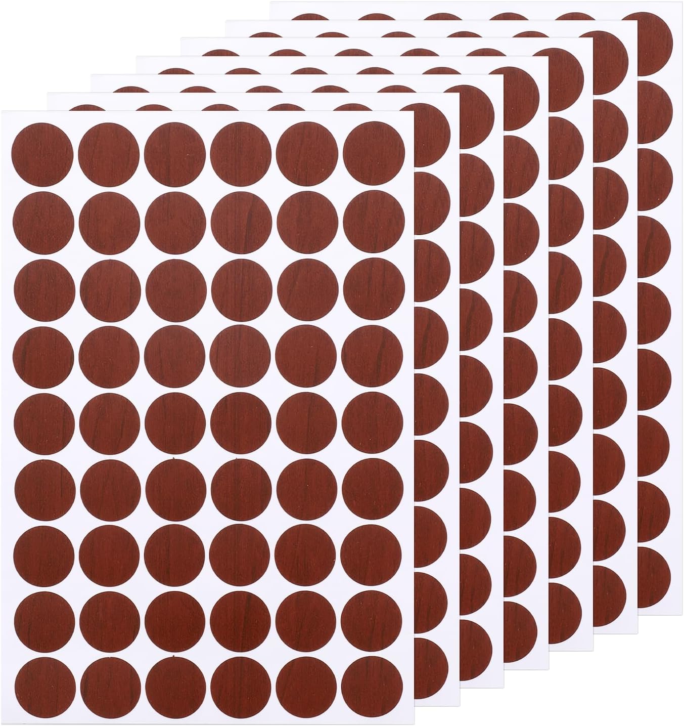 Amazon.com: uxcell 7 Sheets/378PCS Self Adhesive Screw Hole Stickers, 2 ...