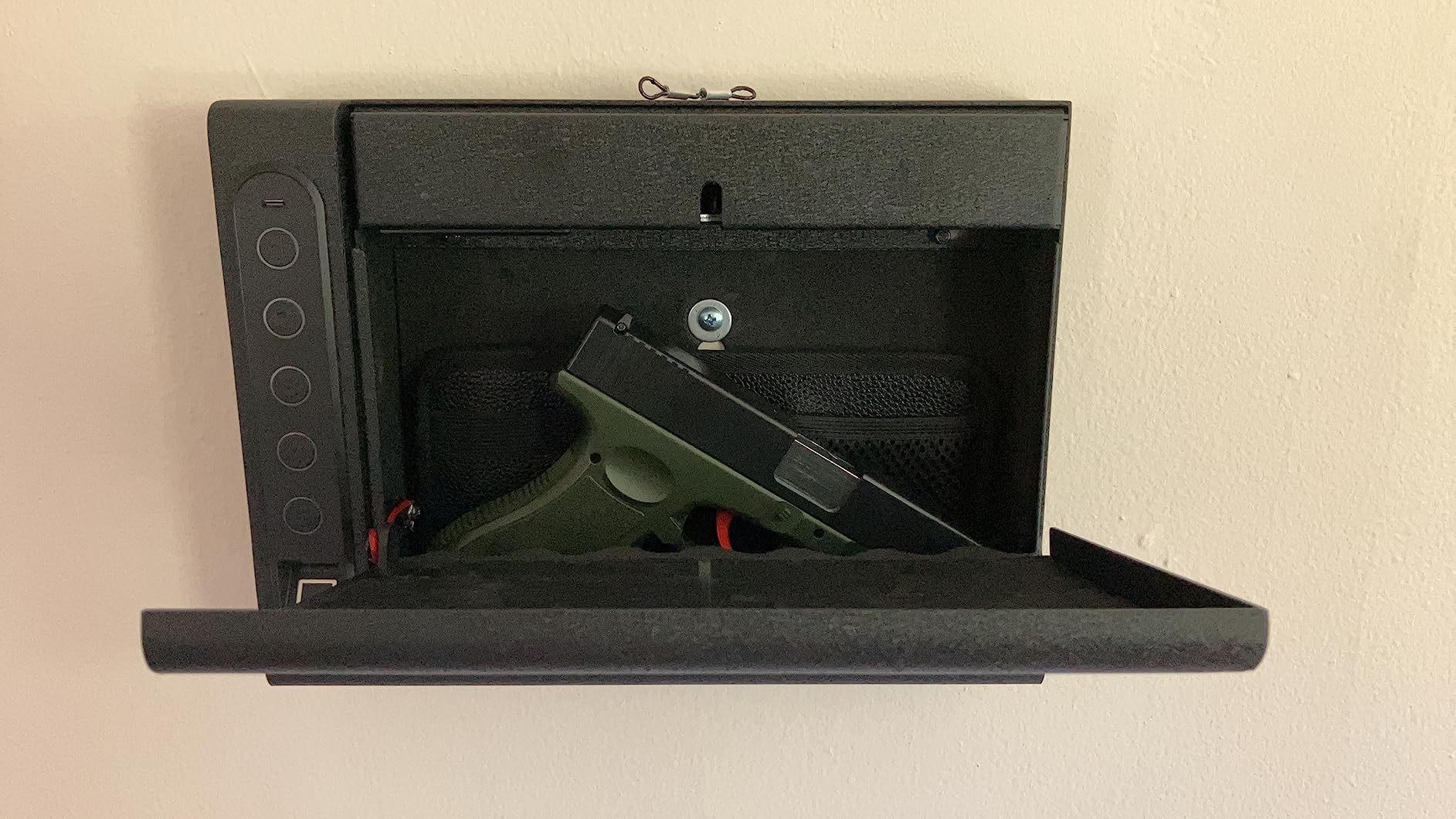$18/mo - Finance XDeer Wall Gun Safe, Biometric Gun Safes for Pistols ...