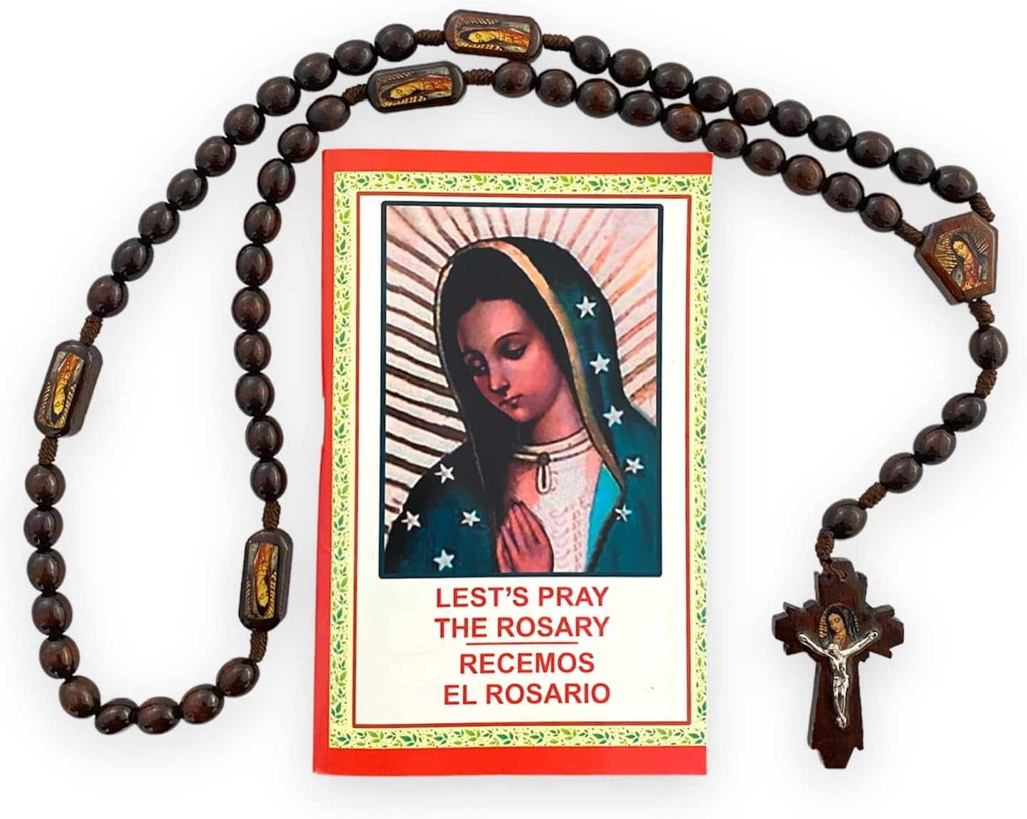 Amazon.com: GCK Our Lady of Guadalupe Let's Pray The Rosary Booklet ...