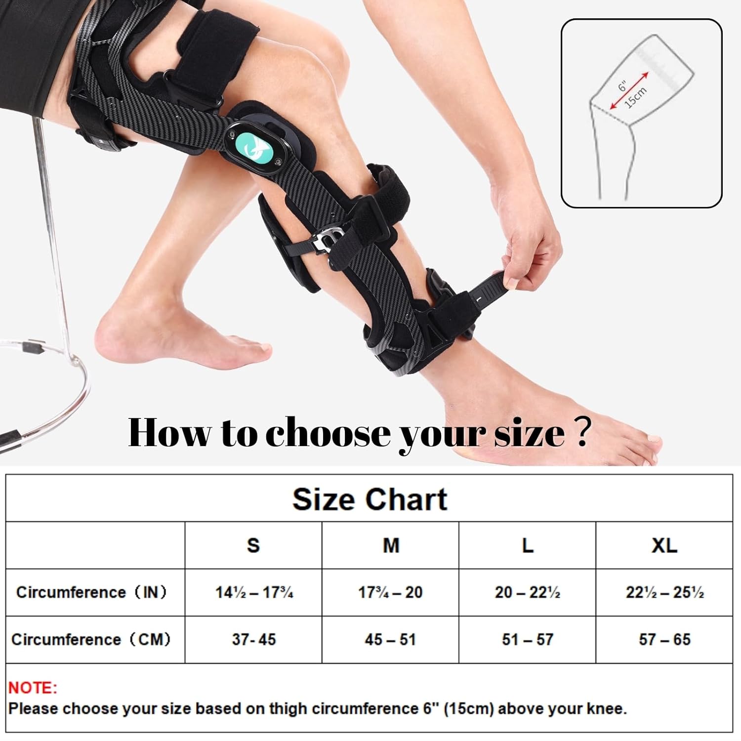 PCL Dynamic Knee Brace, OA Knee Brace, Hinged ROM Australia | Ubuy