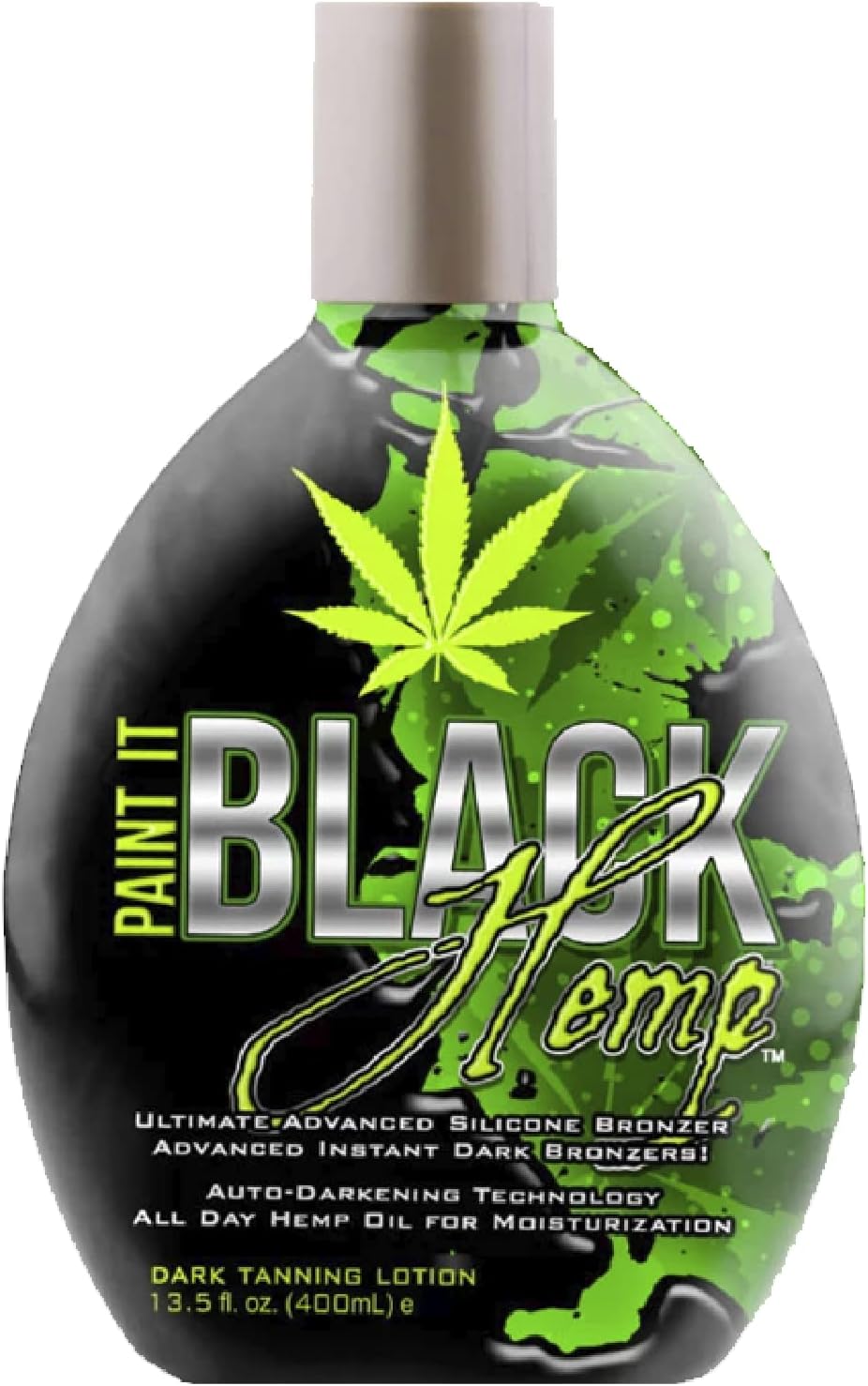Amazon.com : Millennium Tanning Products - Paint It Black Hemp Bronzer ...