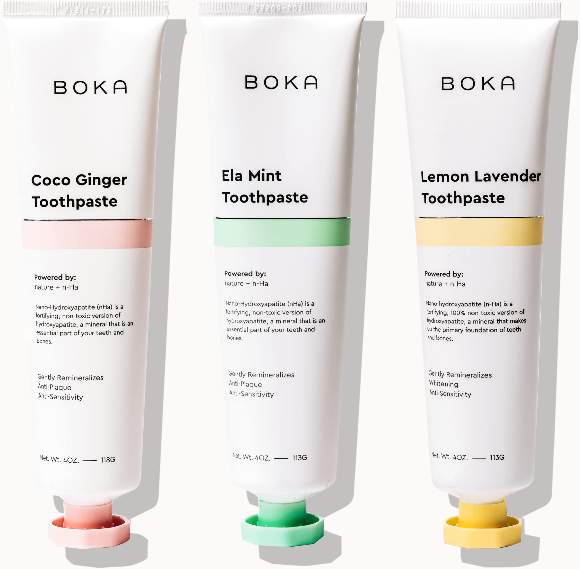 Amazon.com: Boka Fluoride Free Toothpaste- Nano Hydroxyapatite ...