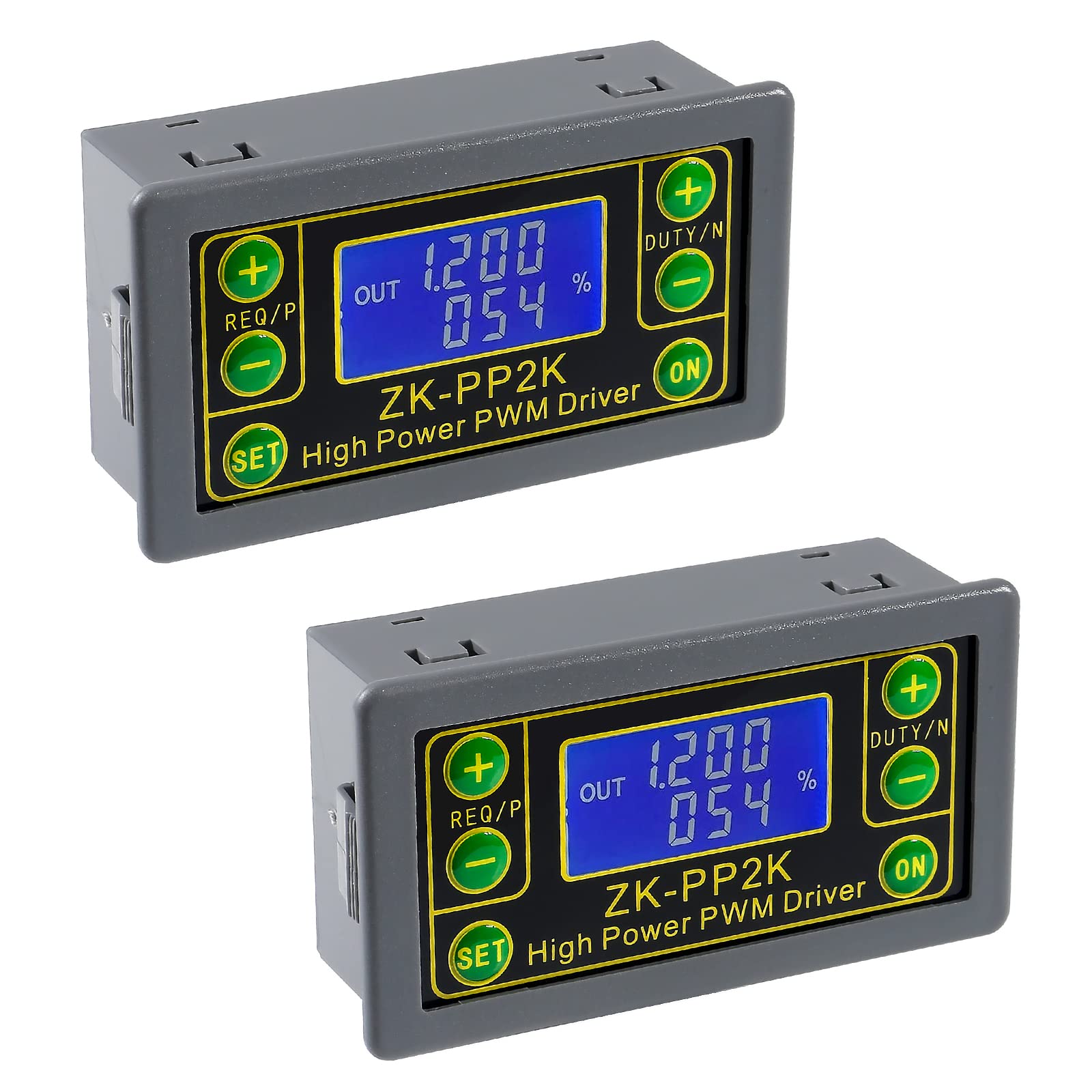 Snapklik.com : 2pcs PWM Pulse Signal Generator ZK-PP2K, Function Signal Generator, Cycle Delay ...
