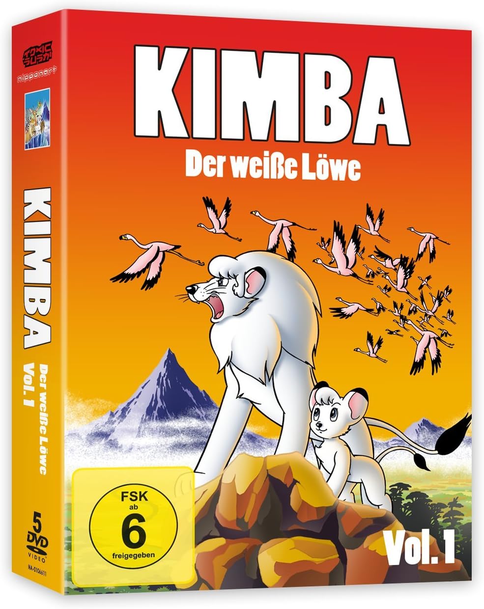 Kimba, der weiße Löwe - DVD-Box Vol.1 (5 DVDs): Amazon.co.uk: -, Eiichi ...
