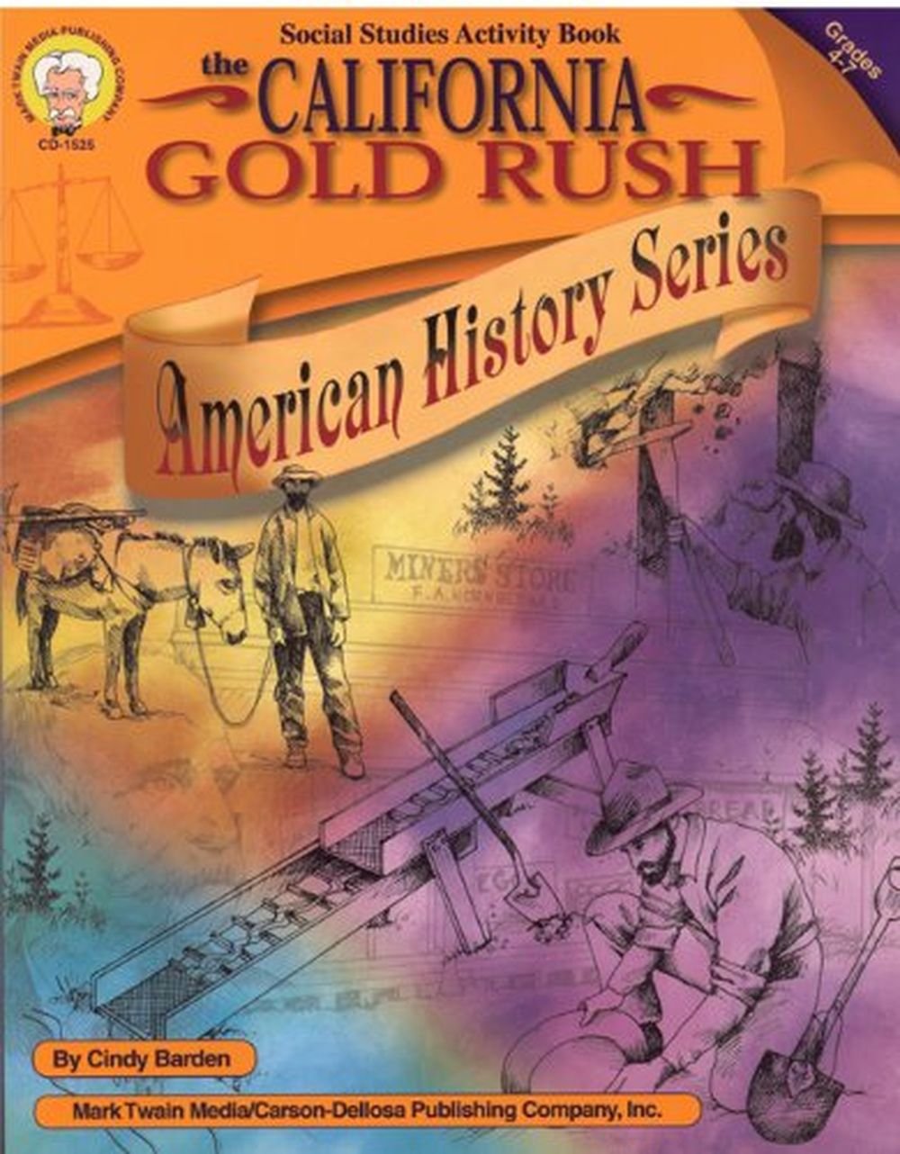 Amazon.com: California Gold Rush, Grades 4 - 7 (American History Series ...