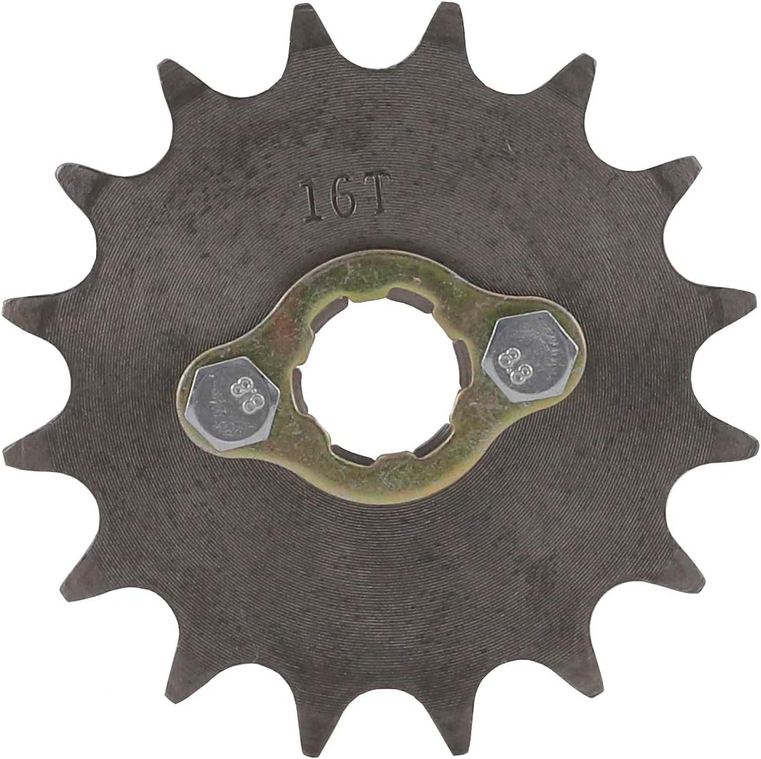 Amazon.com: WPHMOTO 520 20mm 16T Chain Front Sprocket Cog for 125cc ...
