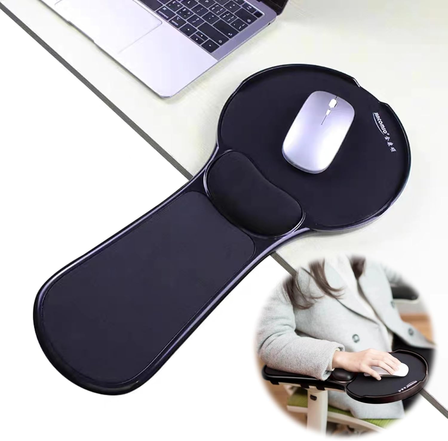 Amazon.com: LL-COEUR Memory Foam Arm Support Wrist Rest for Table and ...