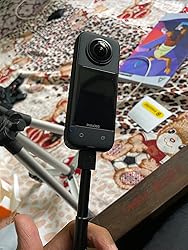 insta360 X3 Action Camera, 1/2" Sensor, 5.7K 360 Capture, Optical Zoom ...