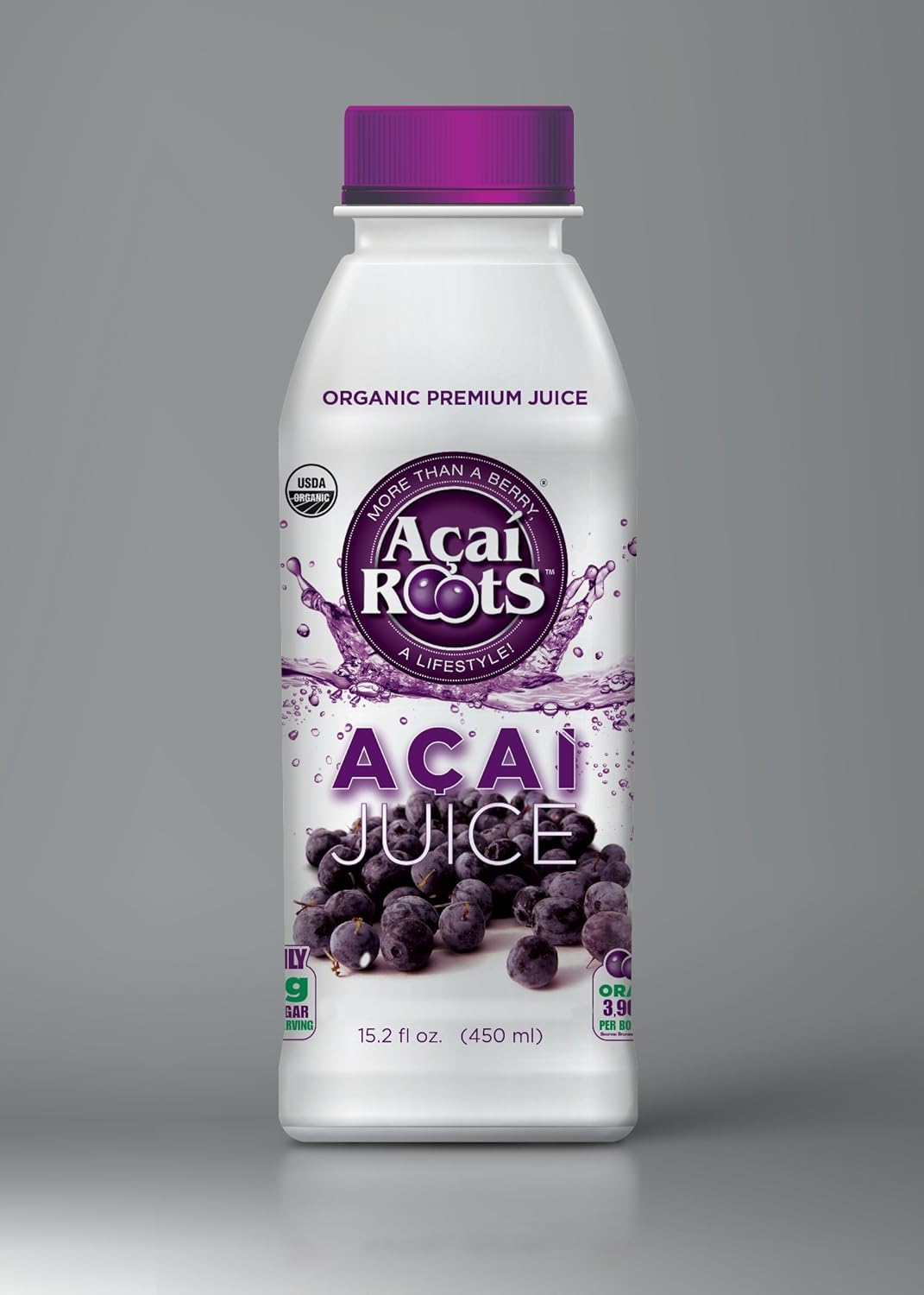 Amazon.com : Organic Premium Acai Roots Juice 450 ml (2 pack) : Grocery ...