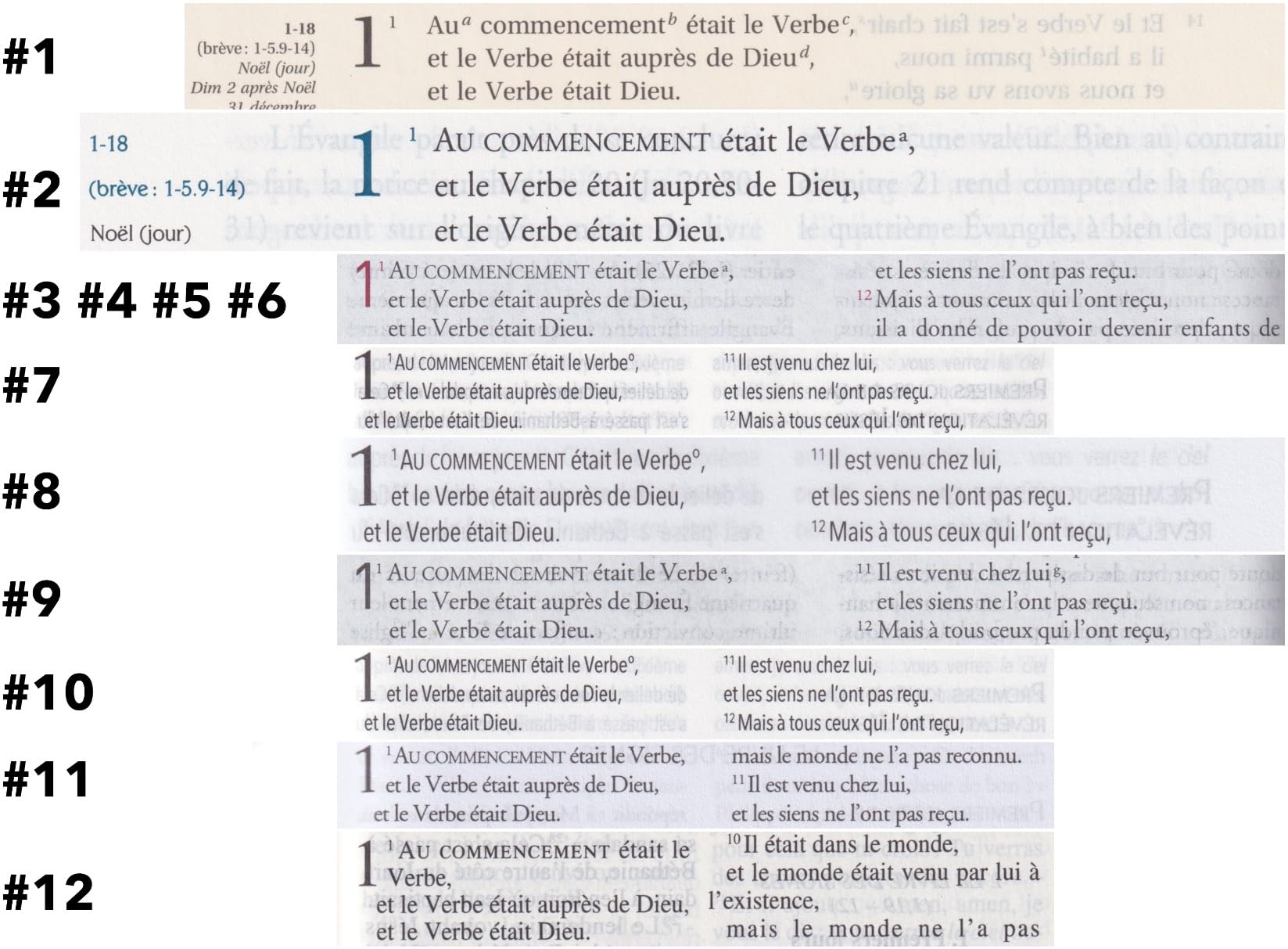 Amazon.fr - La Bible. Traduction liturgique officielle. Édition de ...