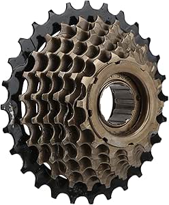 DFBTYG Bike Cassette, 7 Speed Threaded Freewheel 14?28T Mountain Bike ...