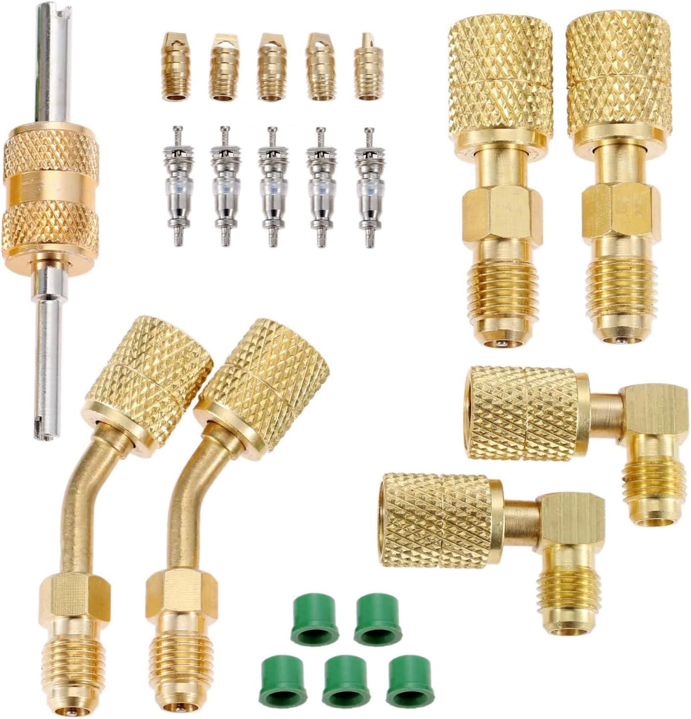 R410A Adapter Kit, Mini Split Vacuum Pump Kit 410A Refrigerant for ...