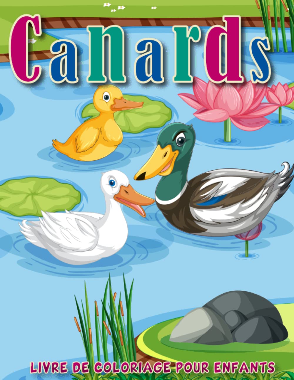 Buy Canards Livre de coloriage pour les enfants: Pages à colorier ...