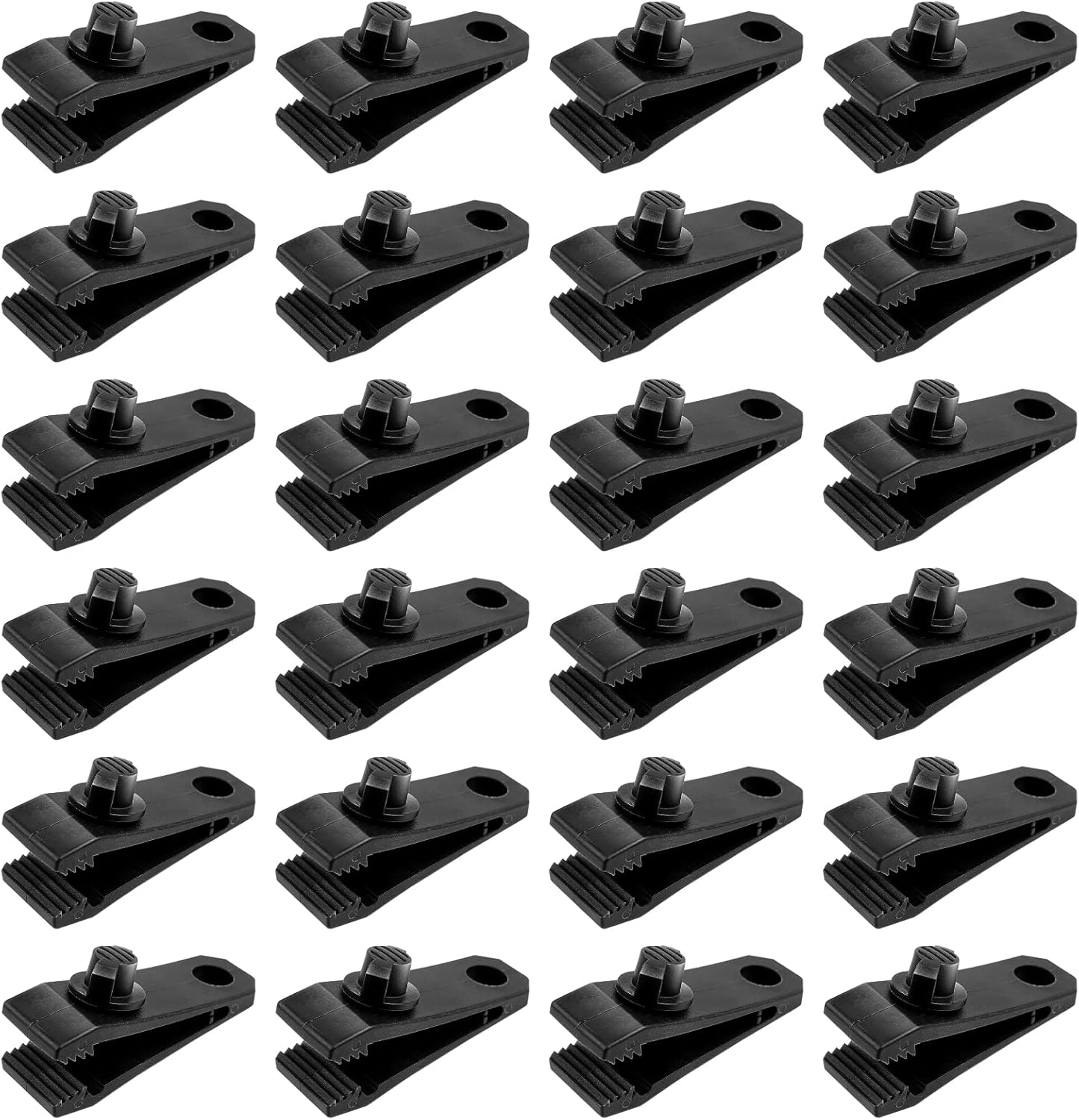 Tarp Clips Heavy Duty Lock Grip Clamps Thumb Screw Tent Clip Secures ...
